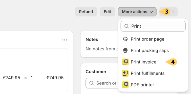How to Create an Invoice in Shopify - Oxilayer Blog